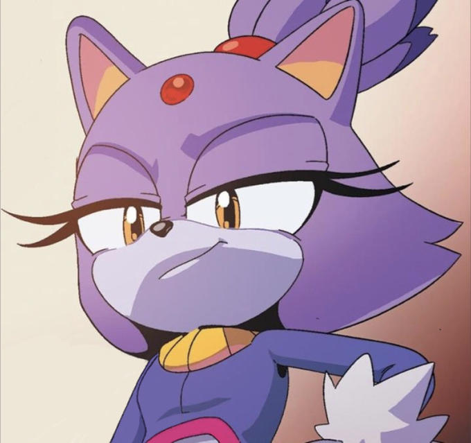 Smug Blaze | Sonic the Hedgehog | Know Your Meme