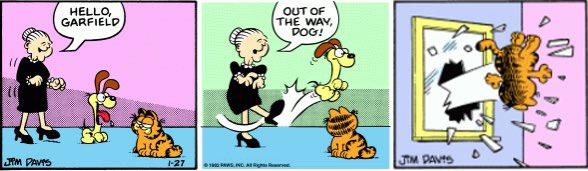 Window Throw Garfield Meme #7 | Garfield Last Panel Replacements | Know ...