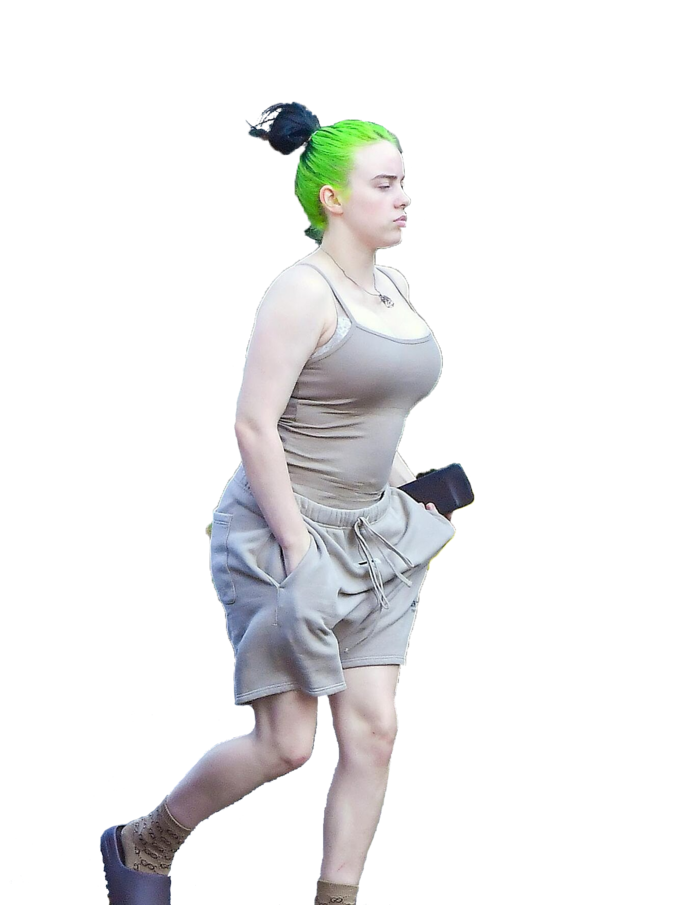 Billie Eilish Tank Top Transparent PNG Template Billie Eilish s Tank 