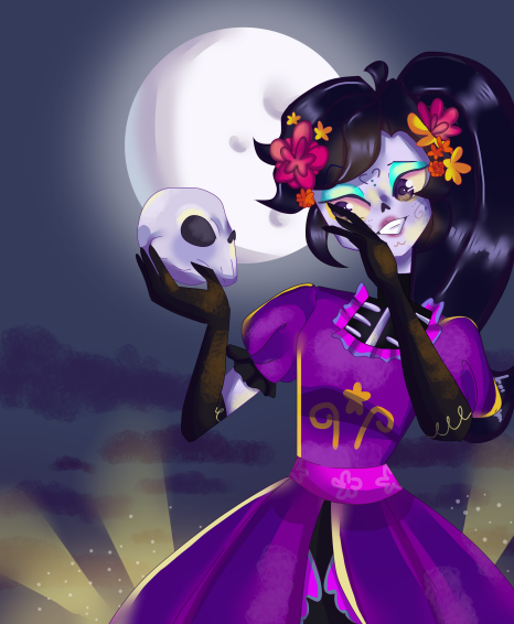 Cemetery night | Catalina la Catrina | Know Your Meme