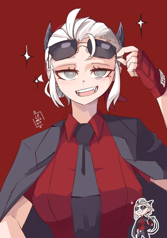 "Justice for the Win" by Lemon (@Lemehdo) | Helltaker | Know Your Meme