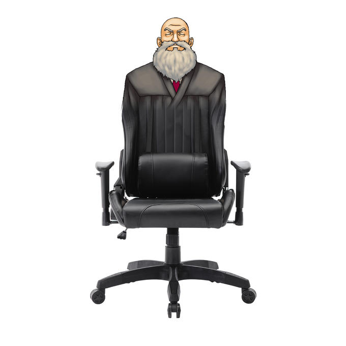 F--- It, Ace Attorney Judge Gaming Chair | Phoenix Wright: Ace Attorney ...