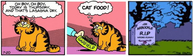 Lasagna Thursday | Garfield Last Panel Replacements | Know Your Meme