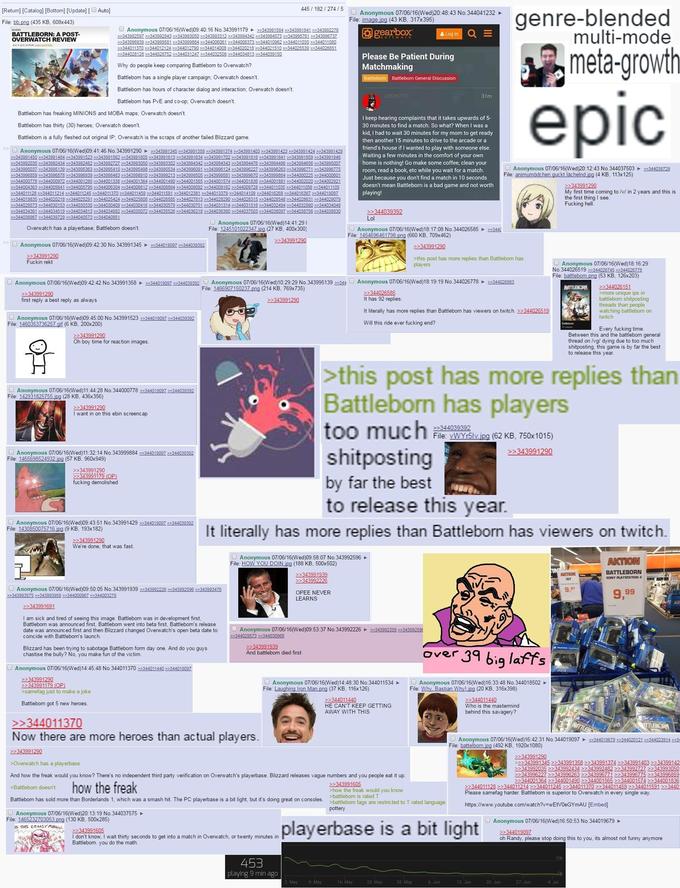 /v/ reacting to OP defending Battleborn from Overwatch | Know Your Meme
