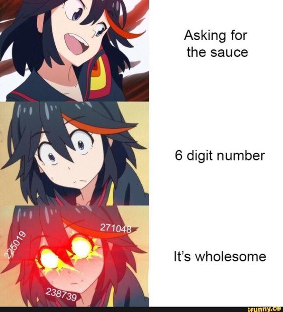 Wholesome 6 Digits 6 Digit Codes Know Your Meme