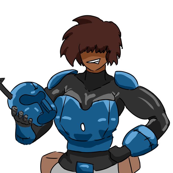 Tomboy Mandalorian by @ISLOFT1 | Know Your Meme