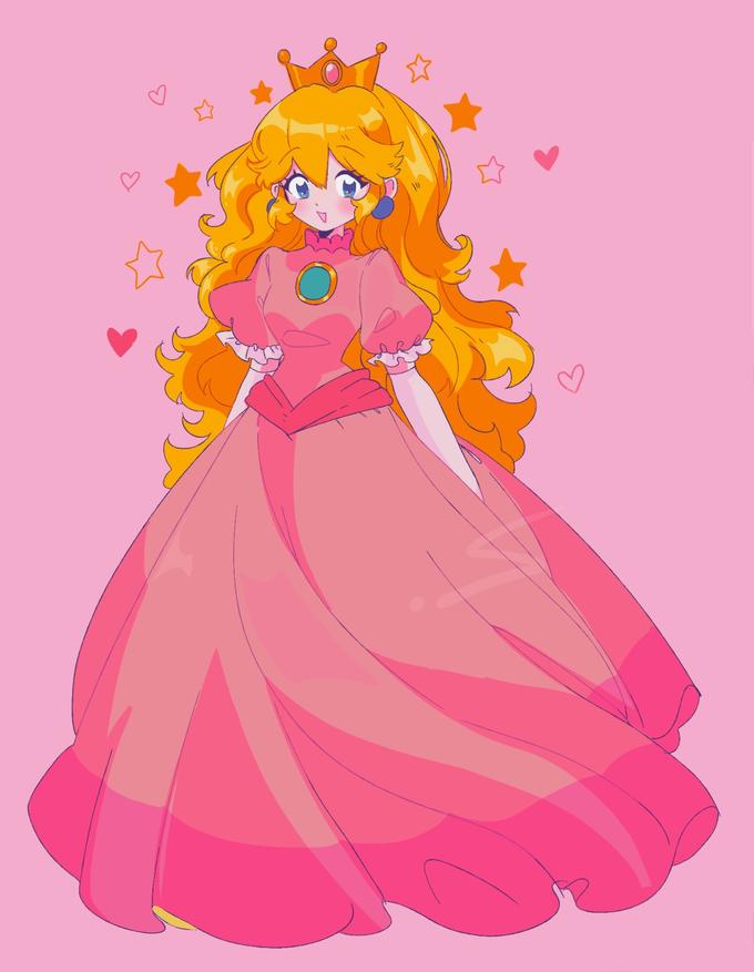 some Peaches i've drawn 💖 :D ♡ | Super Mario | Know Your Meme