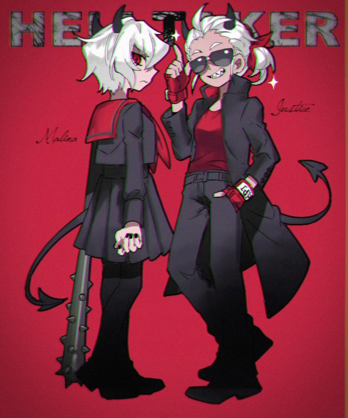 "Two of my favorite Demons" by Nollipap_@xiyi15 | Helltaker | Know Your ...
