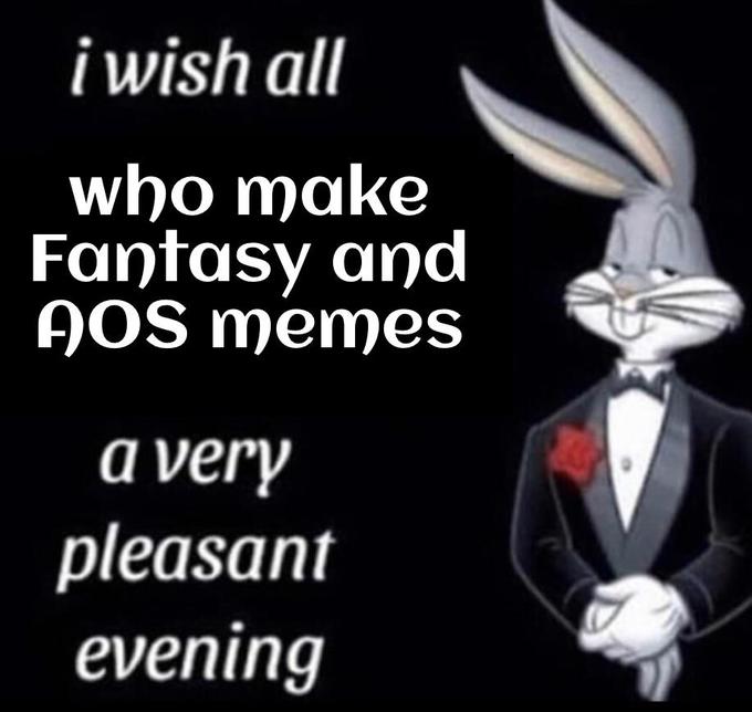 I Wish All Who Make Fantasy And AOS Memes A Very Pleasant Evening I 