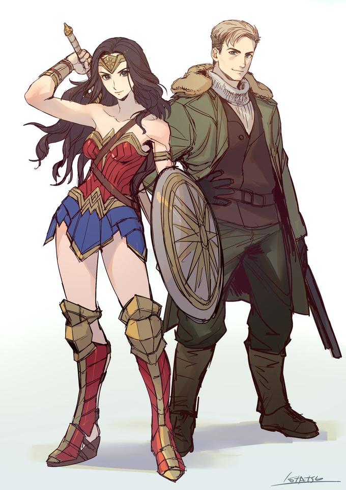 Action duo! | Wonder Woman | Know Your Meme