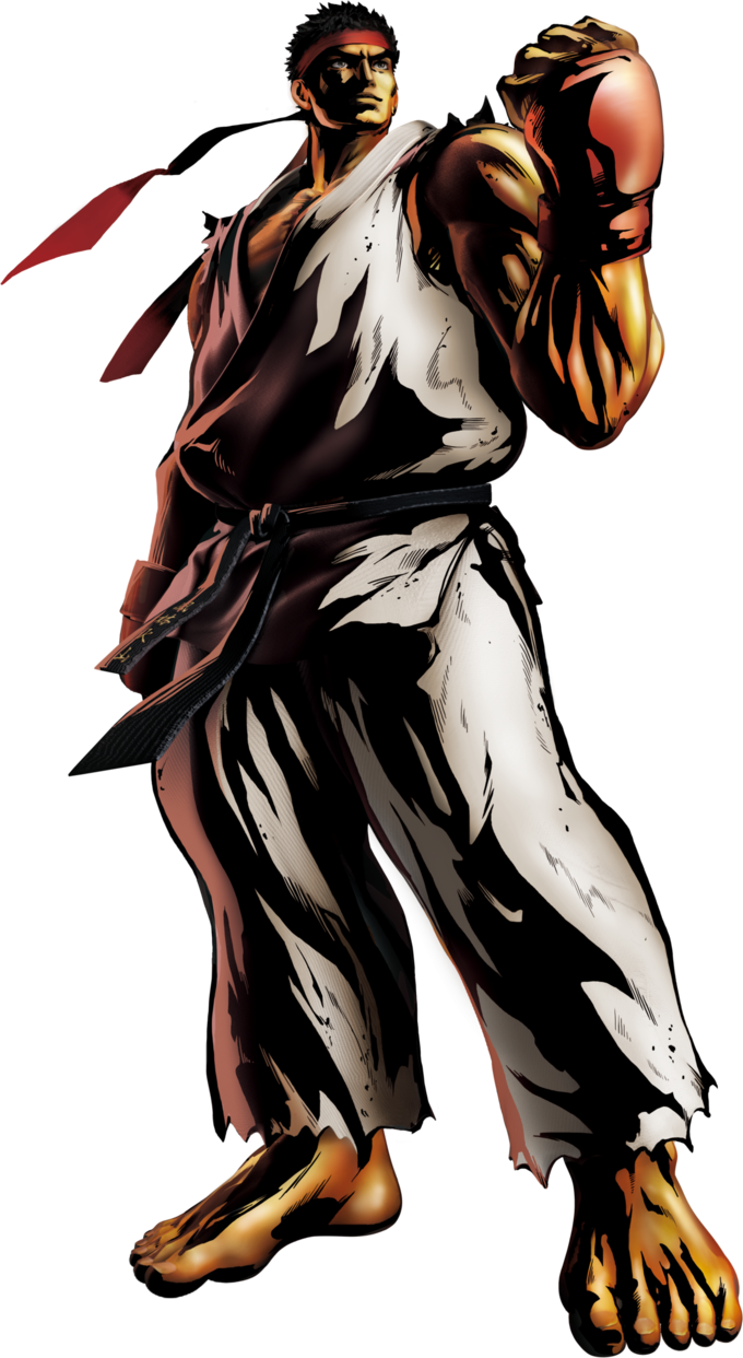 Marvel vs. Capcom 3 Ryu character art | Marvel vs. Capcom | Know Your Meme