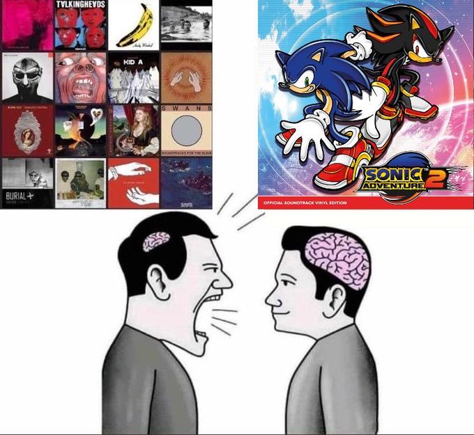 Small Brain Man Screaming at Big Brain Man - VisionViral.com