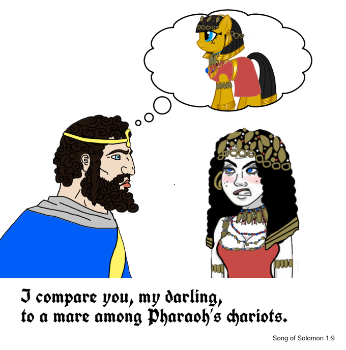 I compare you, my darling, to a mare among Pharaoh's chariots | Soomer ...