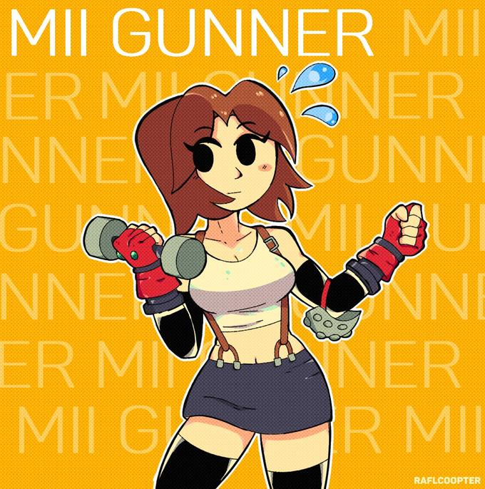 I know its a brawler outfit but I thought Mii Gunner would look cute in ...