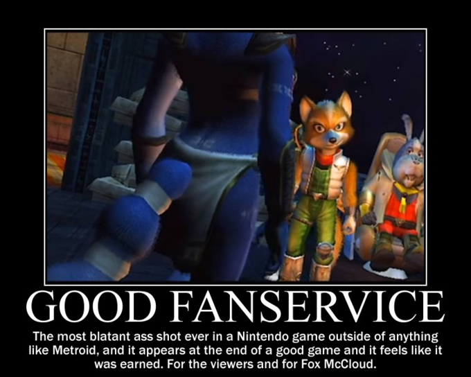 Earned Fanservice | Star Fox | Know Your Meme