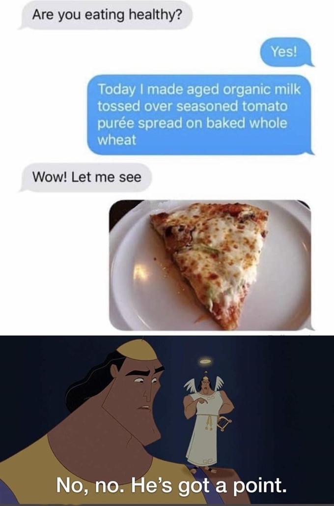 breakfast of champions | Pizza | Know Your Meme