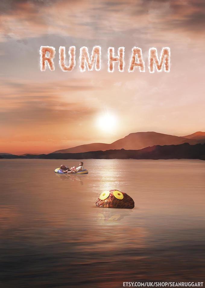 A solemn tribute to Rum Ham - Digital Painting | /r/IASIP | Know Your Meme