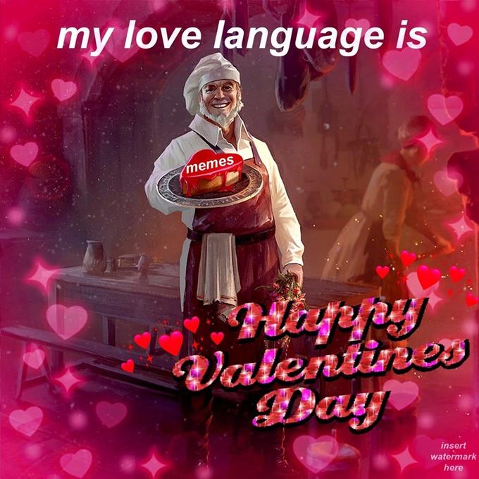 My love language is ghosting you but sharing memes | Valentine's Day ...