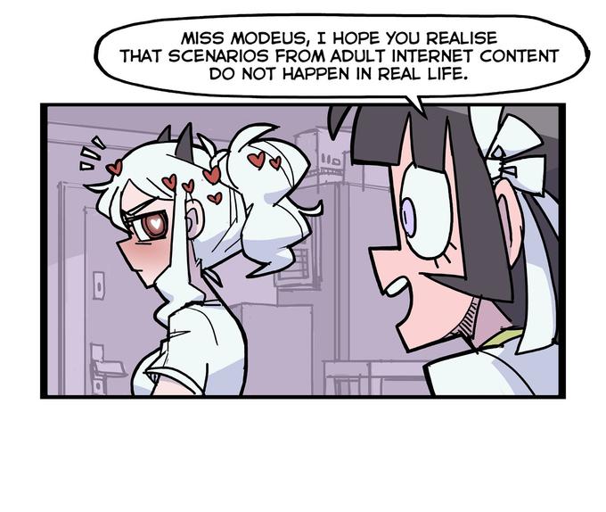 So Azazel has watched p---? | Helltaker | Know Your Meme