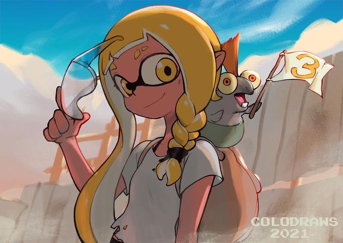 Three by Colodraws | Splatoon | Know Your Meme