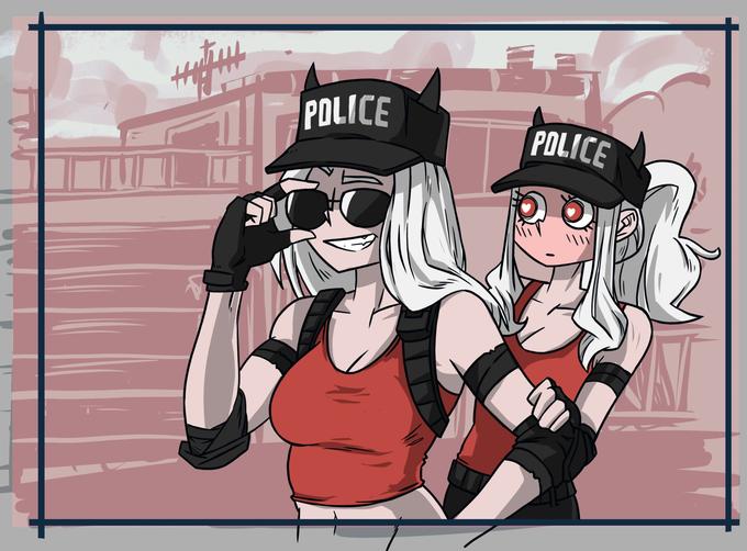 "Justice is fun" by chuck / @ImaDoggoBoii | Helltaker | Know Your Meme