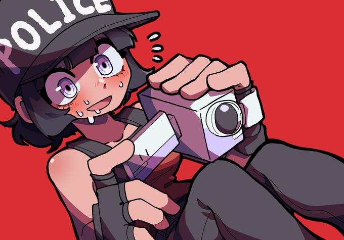 "Police Azazel" by 고물공 / @Rhanfrhd_3712 | Helltaker | Know Your Meme