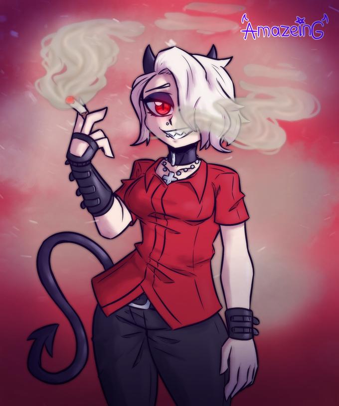 "[Helltaker] Zdrada" by A-maze-in-G @AmazeinG666 | Know Your Meme
