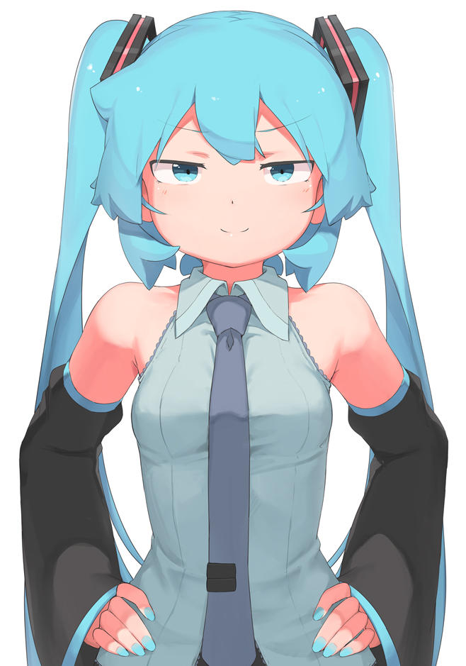 She's here to smug at you. | Hatsune Miku / Vocaloid | Know Your Meme
