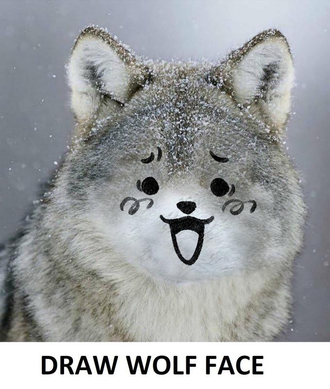 Draw wolf face but it's using my chibi style by Maggipox | Draw Wolf ...