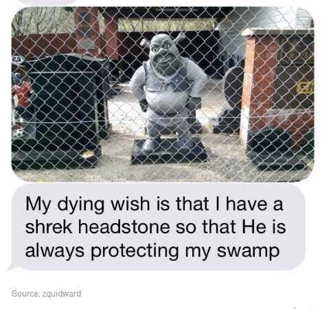 Shrek is life, even in death | Shrek | Know Your Meme