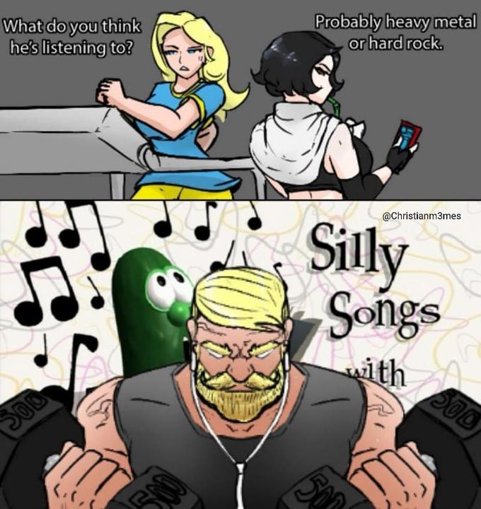What Do You Think He s Listening To Know Your Meme
