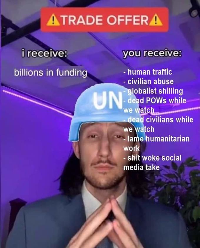 United Nations | Trade Offer | Know Your Meme