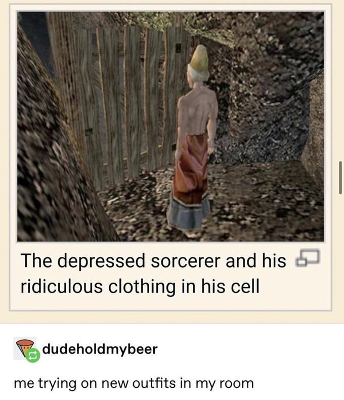 Trying on my little outfits | Tumblr | Know Your Meme