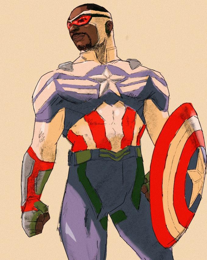 Bengus-style Sam. | The Falcon and The Winter Soldier | Know Your Meme
