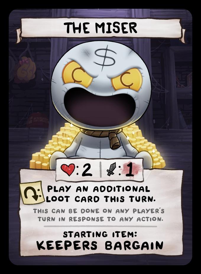 The Miser! (Tainted Keeper) | Keeper (The Binding Of Isaac) | Know Your ...