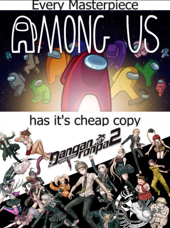 Every Masterpiece Has Its Cheap Copy (Among Us vs. Danganronpa) | Know ...