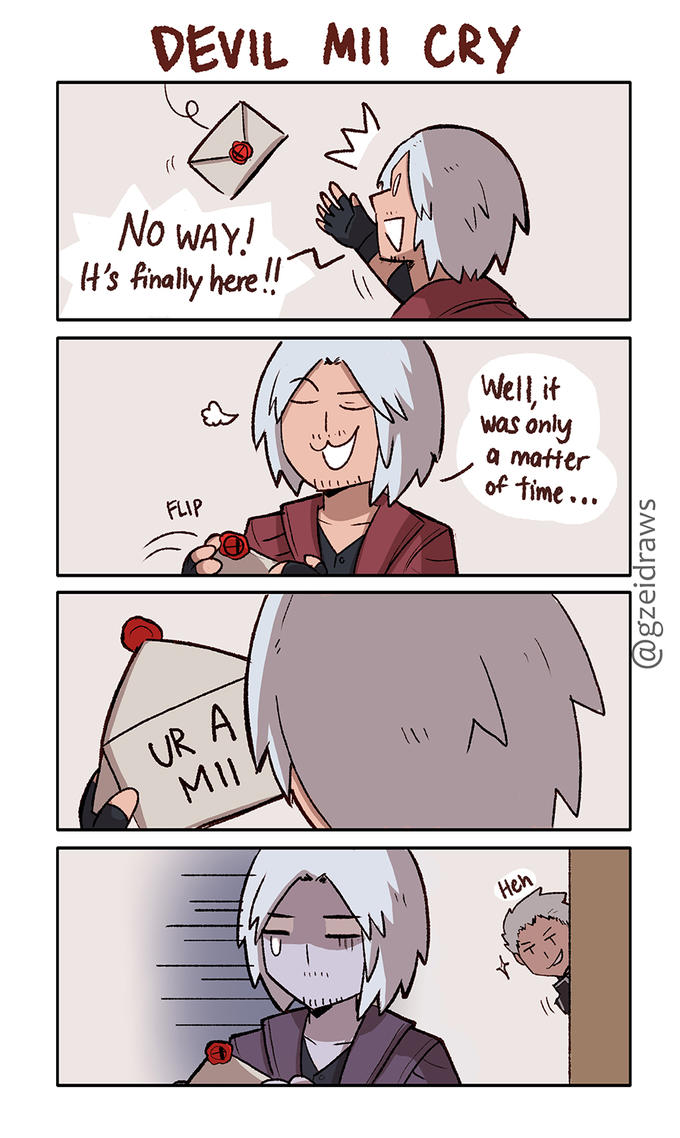 Devil Mii Cry | Super Smash Brothers Ultimate | Know Your Meme