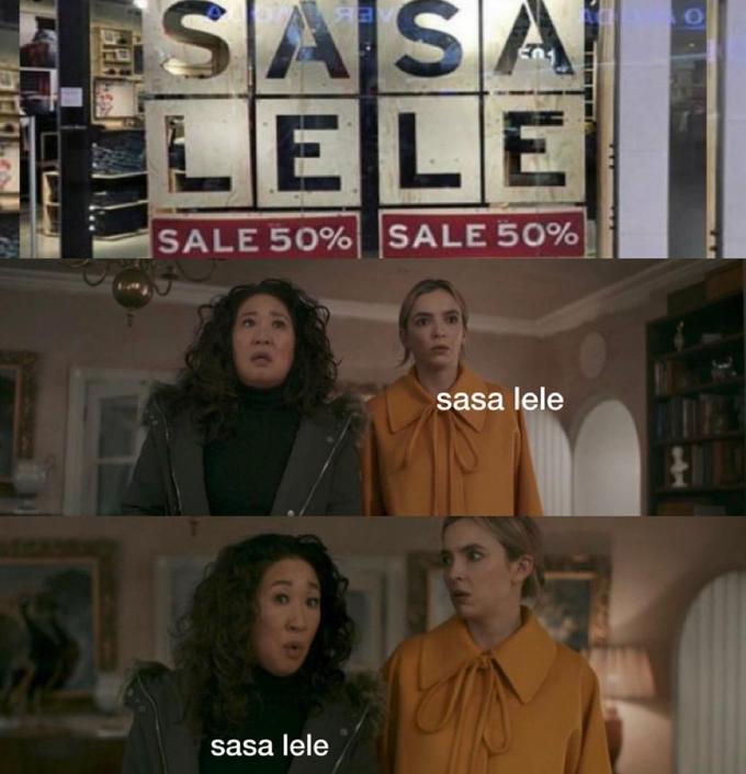 Killing Eve Sasa Lele | Sasa Lele | Know Your Meme