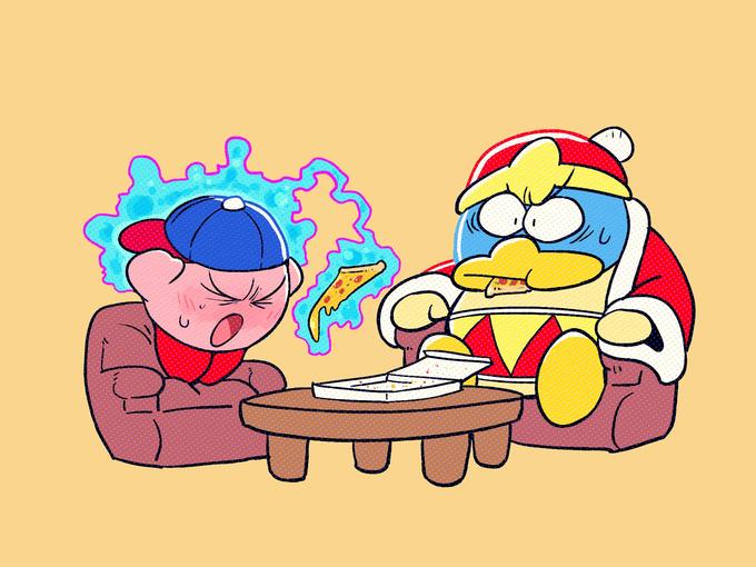 kirby VS. pizza | Levitating Pizza / Pizzakinesis | Know Your Meme