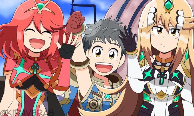 Go Pyra! Come on Mythra! | Super Smash Brothers Ultimate | Know Your Meme