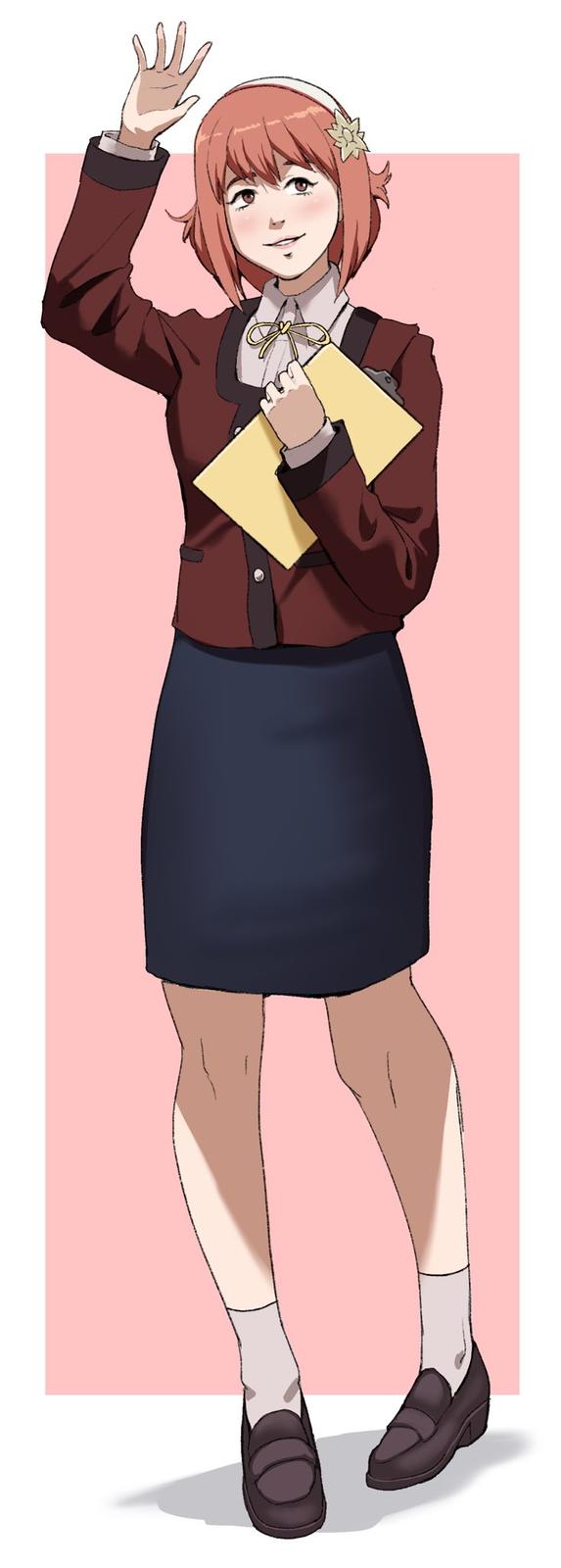Sakura from FE Fates in one of Isabelle’s alts from Smash | Fire Emblem ...