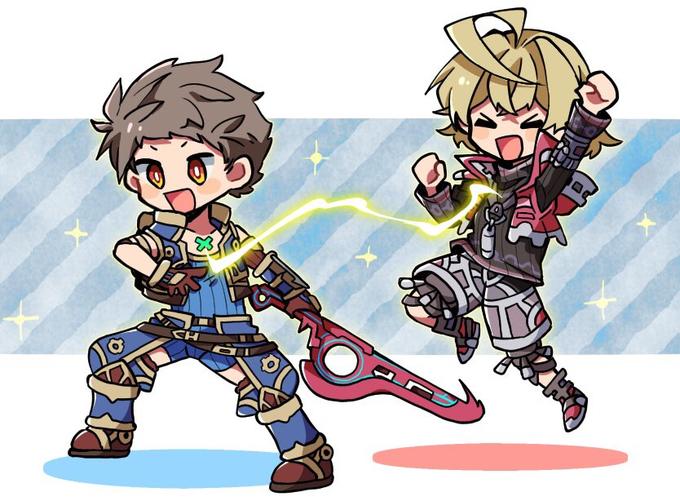 レックスとシュルク☺️ (Rex and Shulk) | Xenoblade Chronicles 2 | Know Your Meme