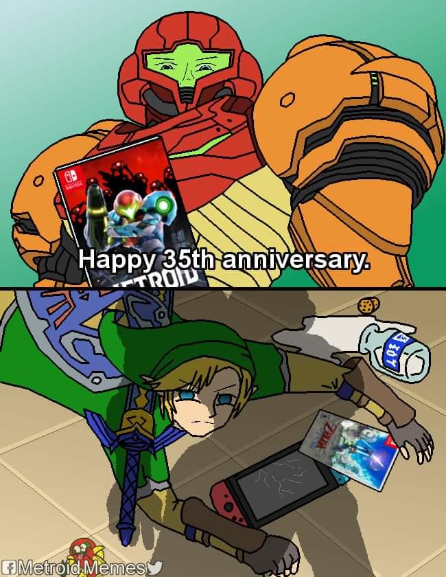 Happy 35th anniversary Metroid | Nintendo | Know Your Meme
