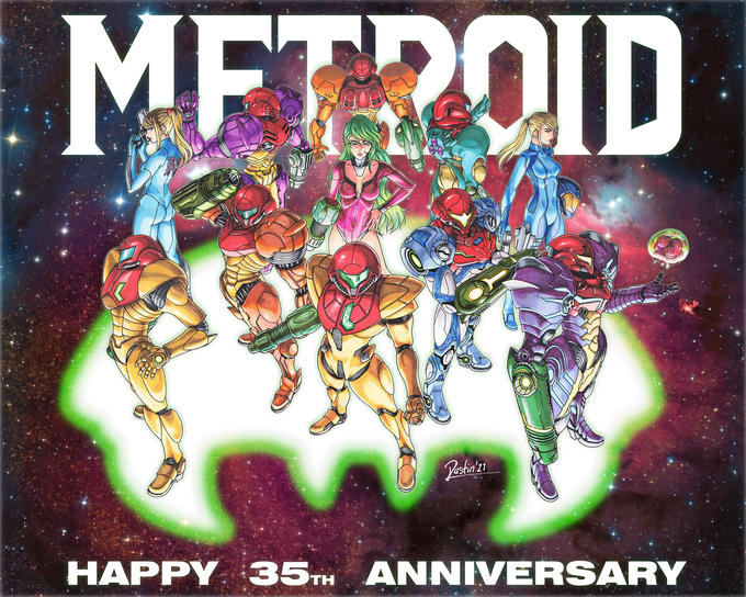 HAPPY 35th ANNIVERSARY, METROID! PRAY FOR A TRUE PEACE IN SPACE ...