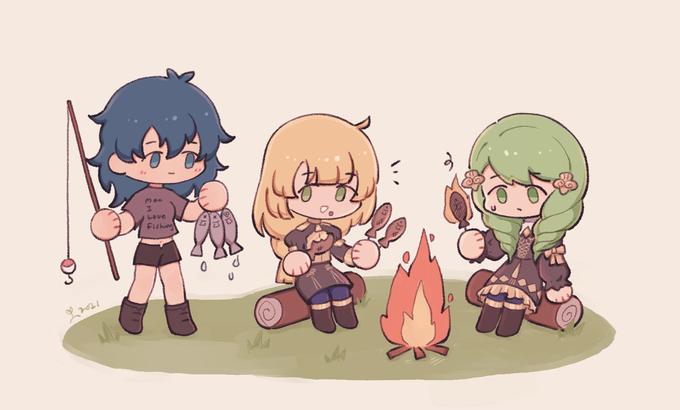 fish party 🐟🐟 | Fire Emblem: Three Houses | Know Your Meme