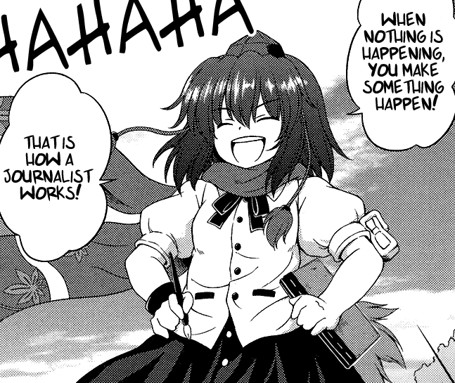 That's how a journalist works | Anime / Manga | Know Your Meme