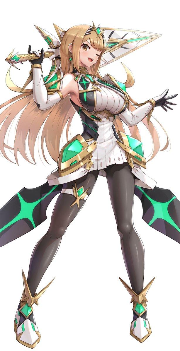 Mythra by gonzarez1938 | Xenoblade Chronicles 2 | Know Your Meme