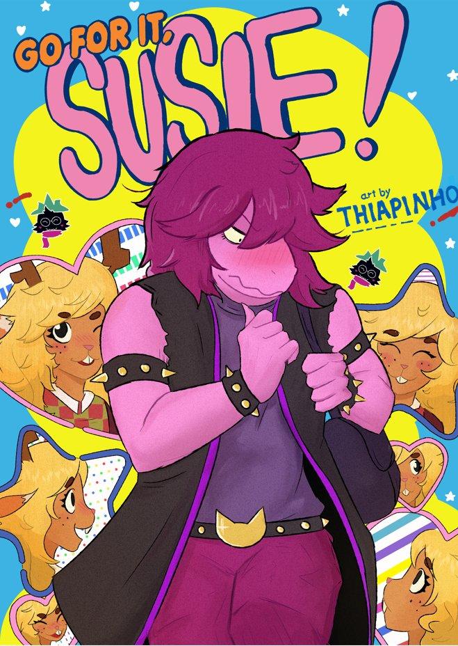 Go for it, Susie! - Art by Thiapinho | Deltarune | Know Your Meme