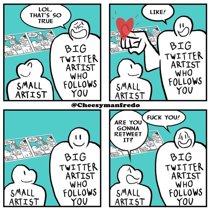 Big Twitter Artist #4 by @Cheesymanfredy | Big Twitter Artist | Know ...