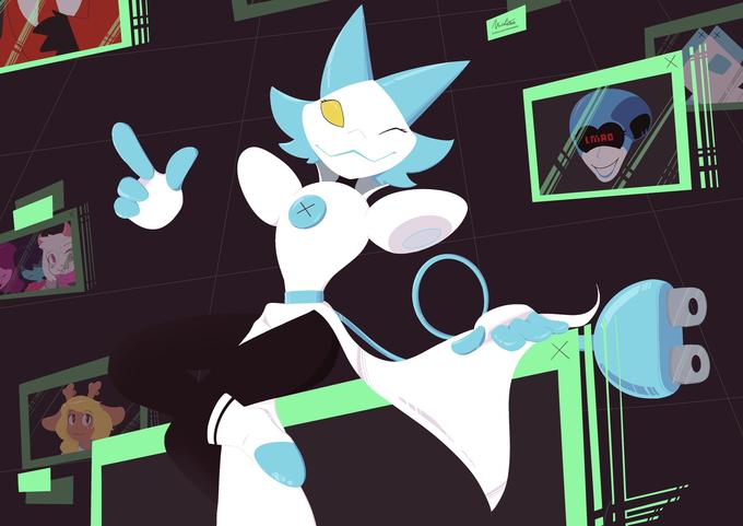 Tasque Manager, the Queen and the whole Deltarune Gang | Tasque Manager ...